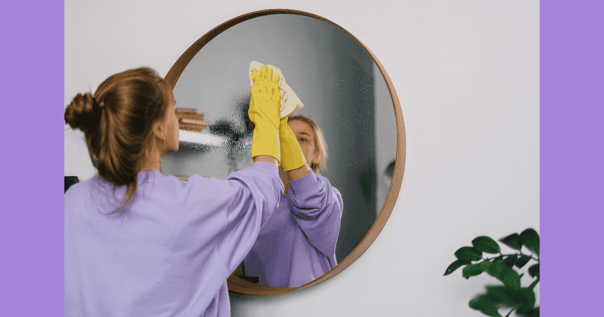How To Clean A Mirror - Step By Step Guide